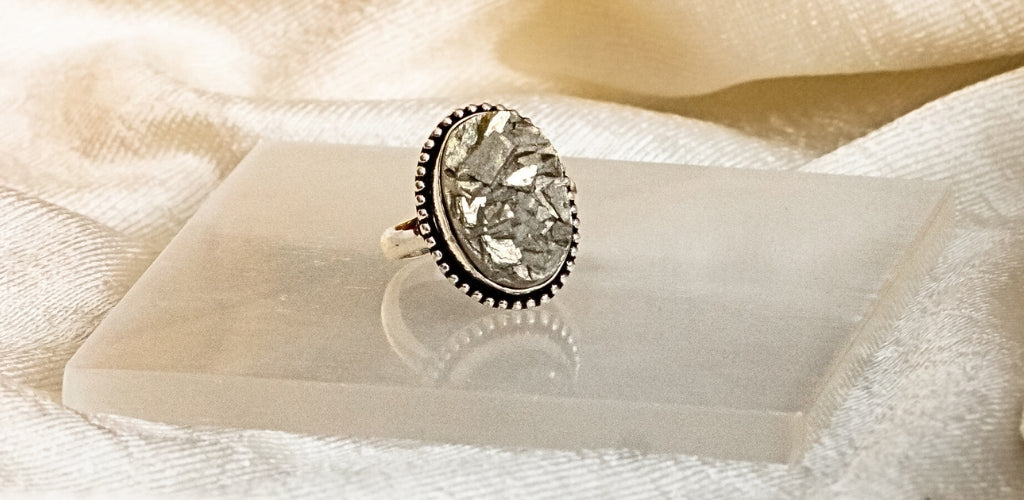 Unveiling the Secrets of a Natural Pyrite Ring - Solacely