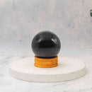 Black Tourmaline Sphere for Energy and Protection - Solacely