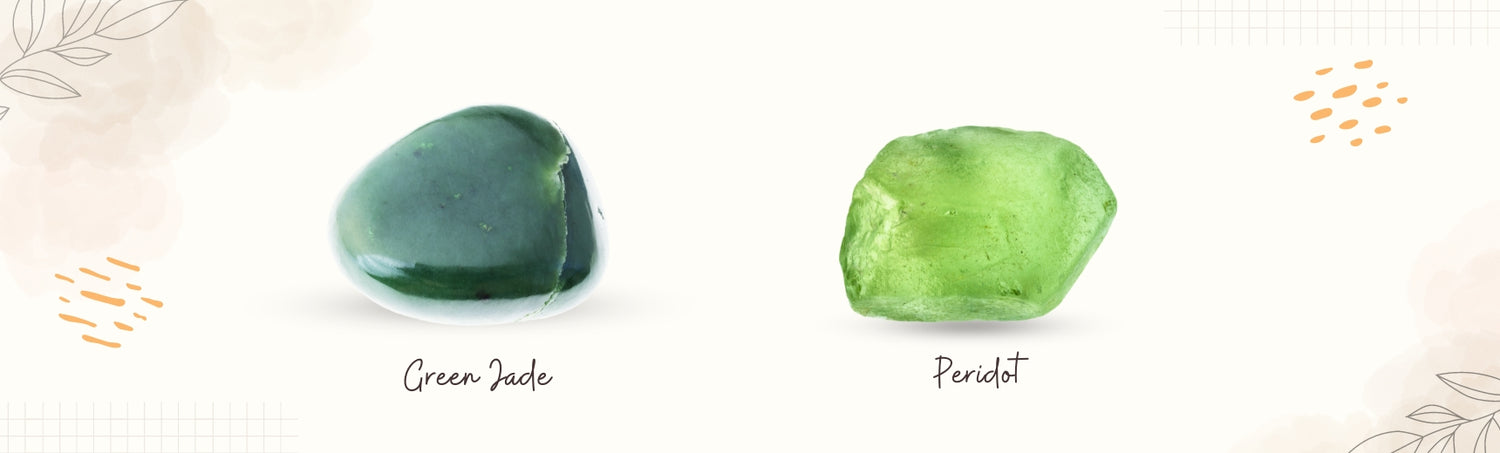 Green Jade and Peridot: Unlocking Prosperity and Health