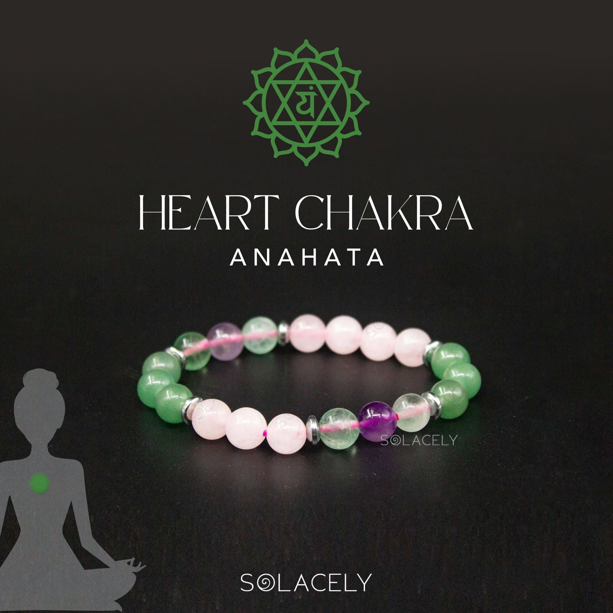 Heart Chakra Crystal Bracelet: Open Your Heart