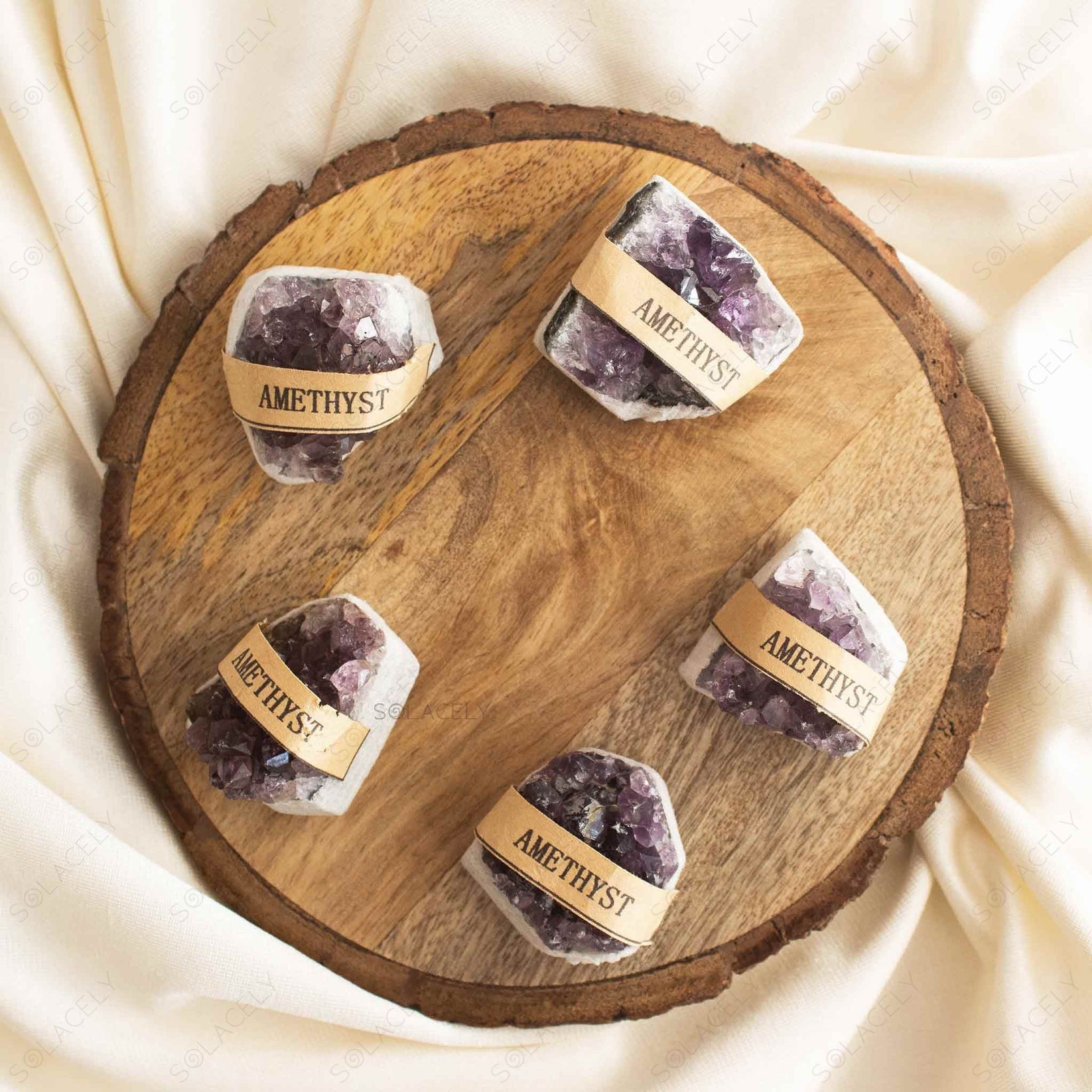 Amethyst Brazilian Cluster - Shop Now on Solacely