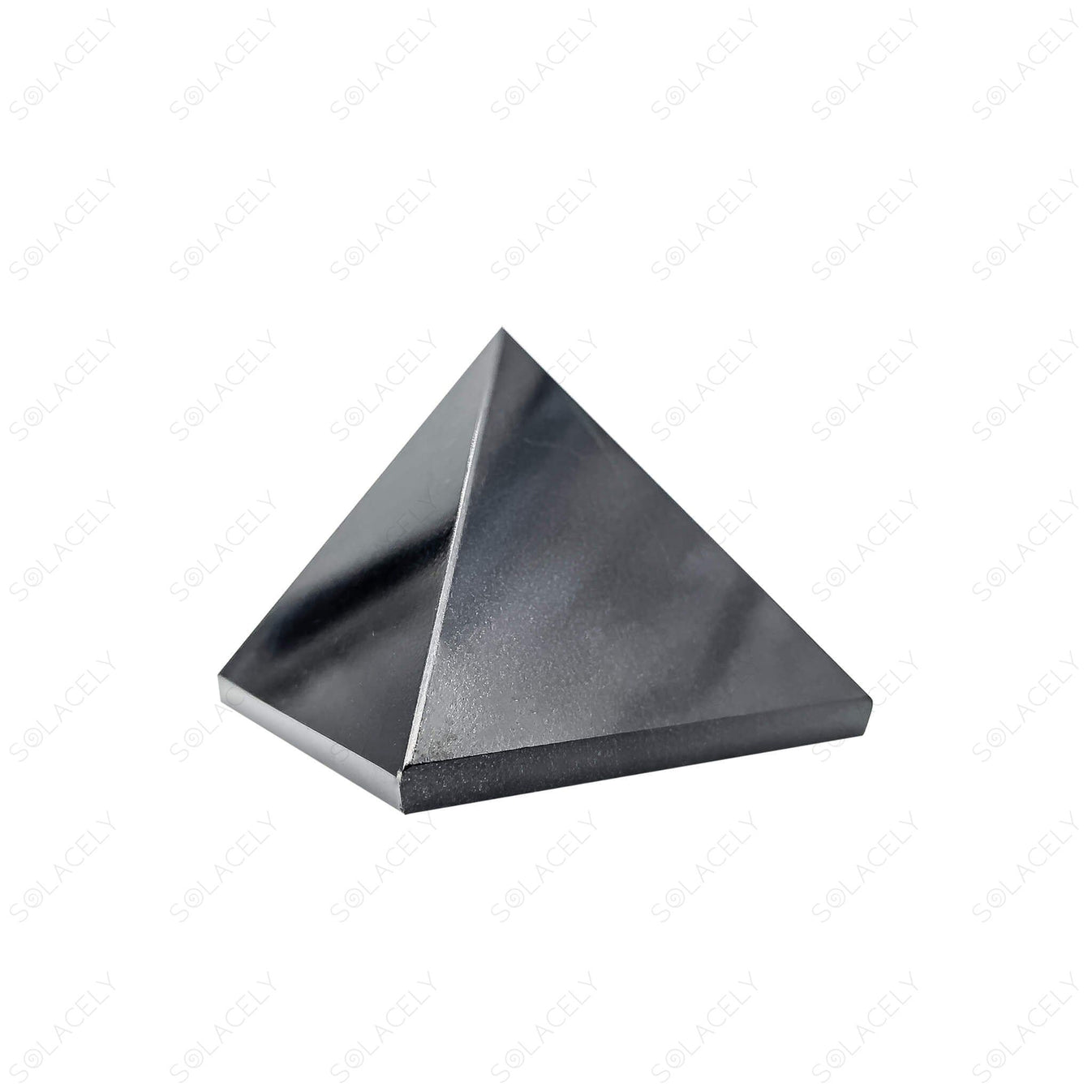 Black Onyx Pyramid for Strength & Energy - Solacely