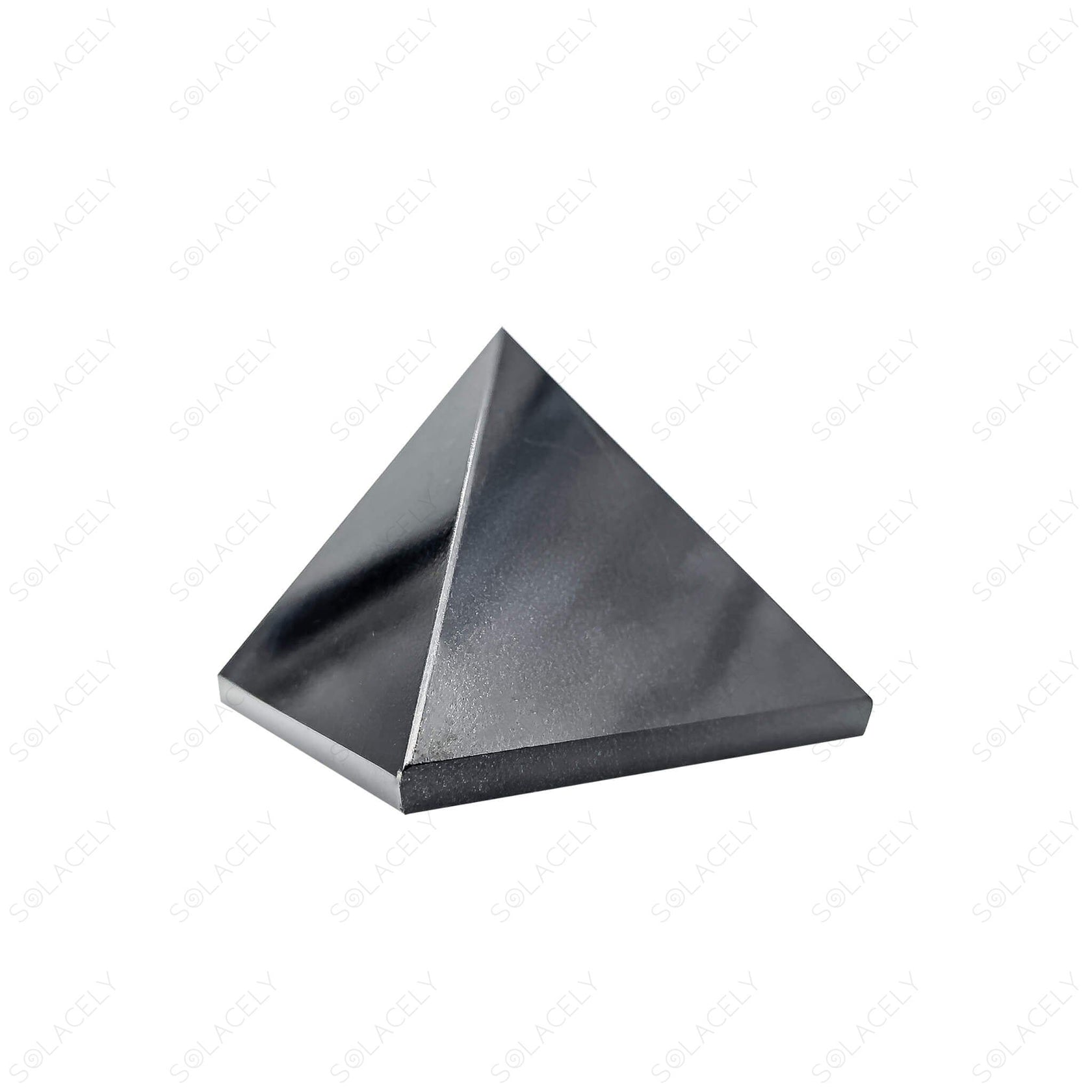 Black Onyx Pyramid - A Sophisticated Decor Piece - Solacely