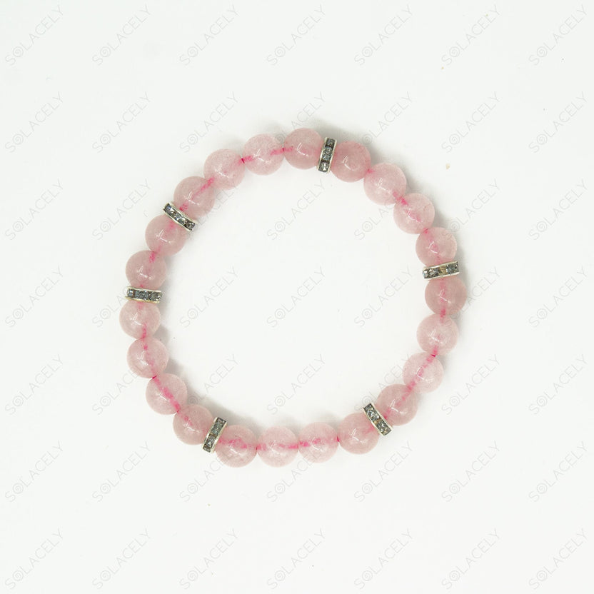 Shop Rose Quartz Bracelet - Natural Healing Bracelet